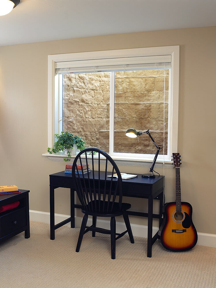 Why Window Wells? Lighting | RockWell Window Wells